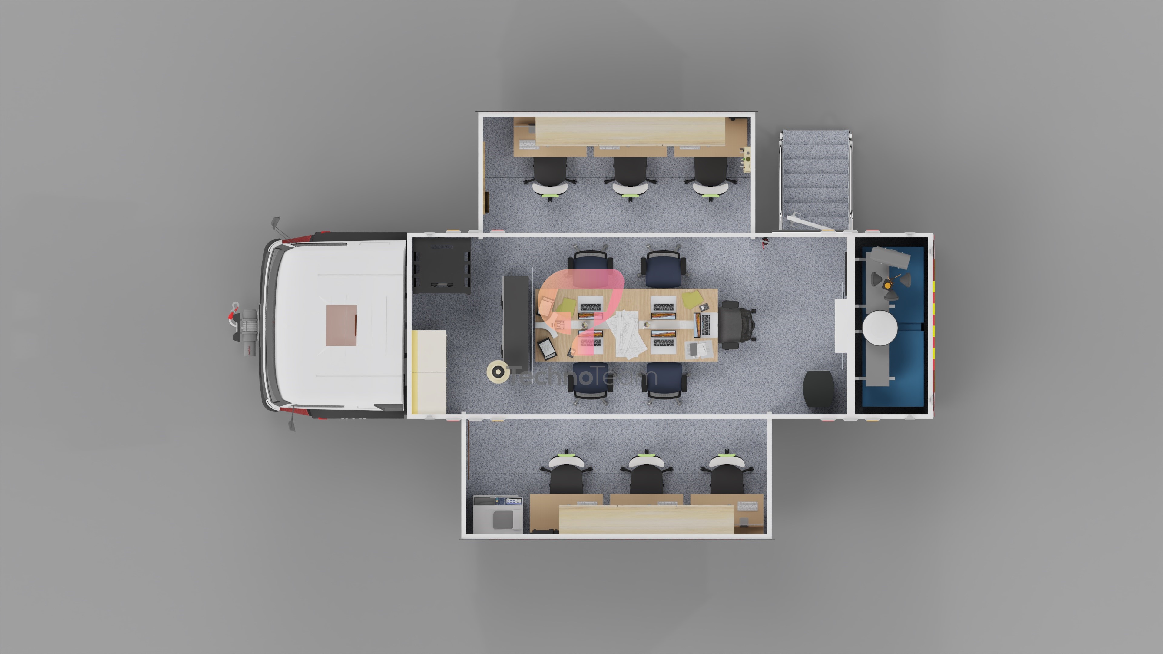 MOBİL KOMUTA VE KOORDİNASYON MERKEZİ - Mobile Solutions | Expandable Containers | Techno Team